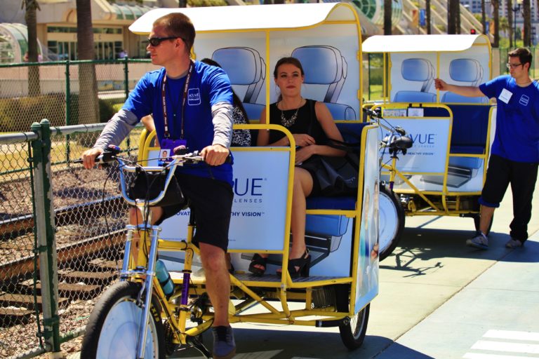 Become a Pedicab Driver in San Diego - San Diego Pedicab Advertising ...